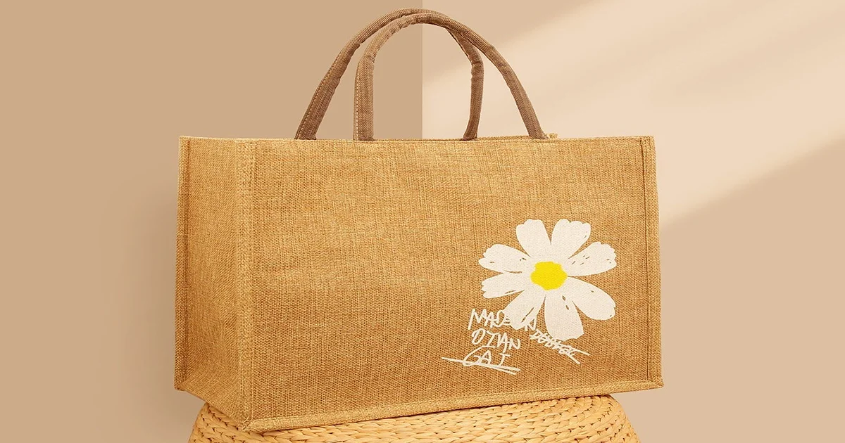 Custom Jute Bags | RushCustomBoxes