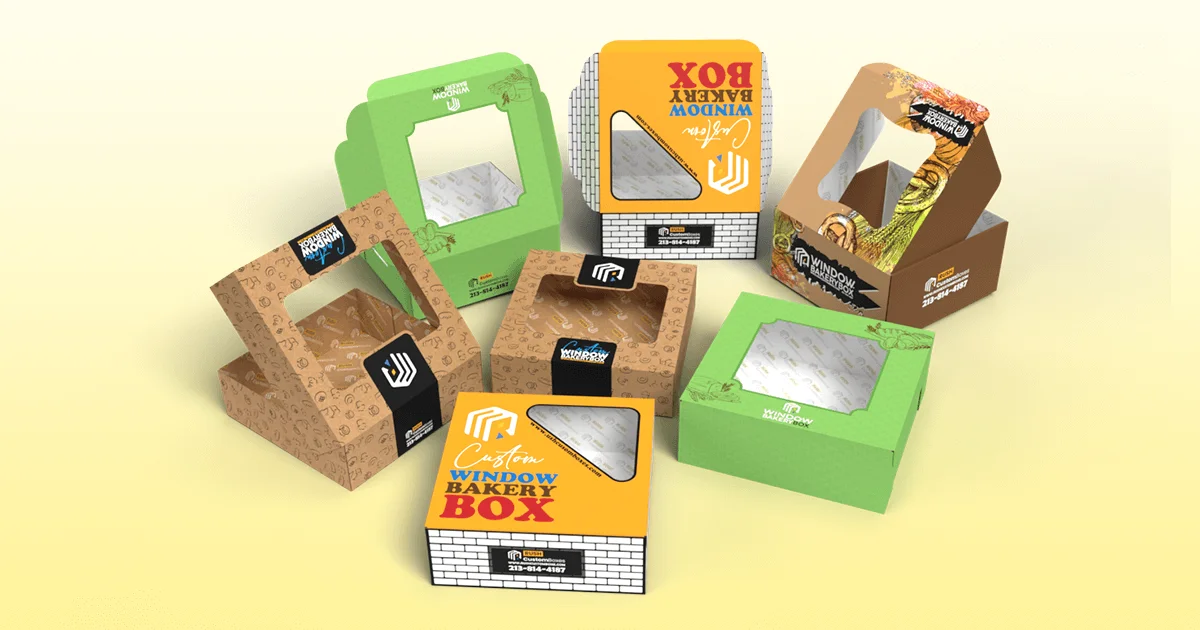 Custom Window Bakery Boxes | Display Your Baked Goods