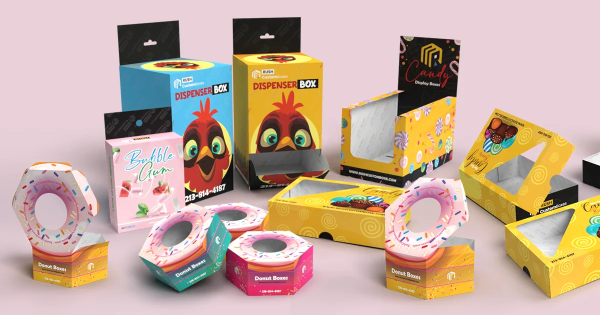 Custom Candy Boxes | Personalized Packaging for Sweet Treats