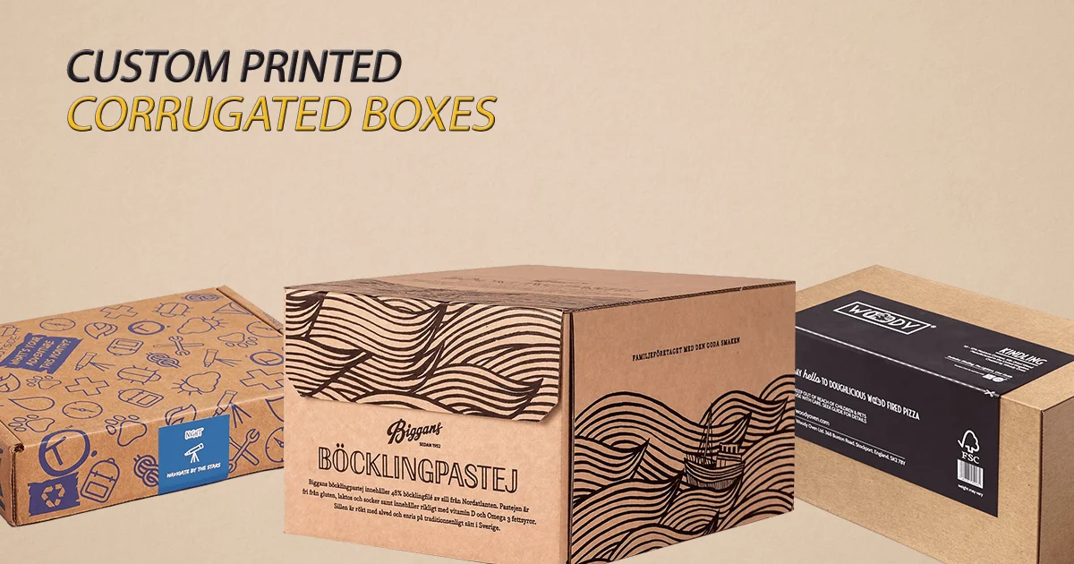 Custom Corrugated Cardboard Boxes | Durable & Eco-Friendly
