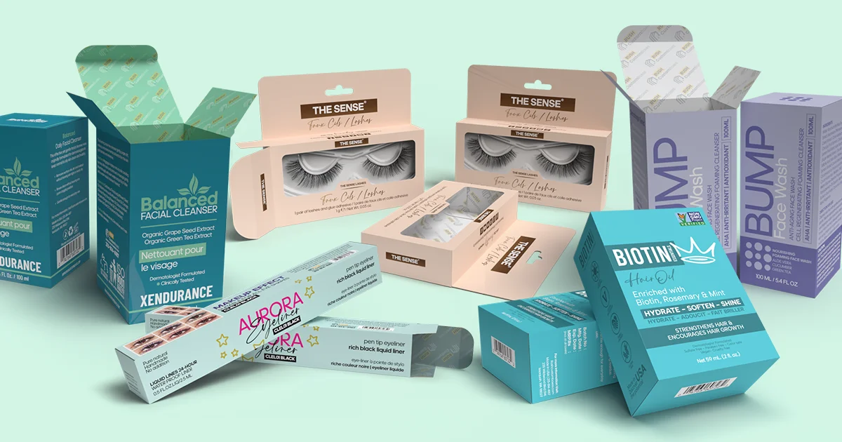 Custom Cosmetic Boxes & Beauty Packaging | RushCustomBoxes