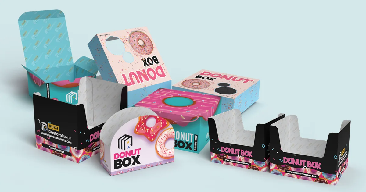 Custom Donut Boxes | Stylish & Eco-Friendly Packaging