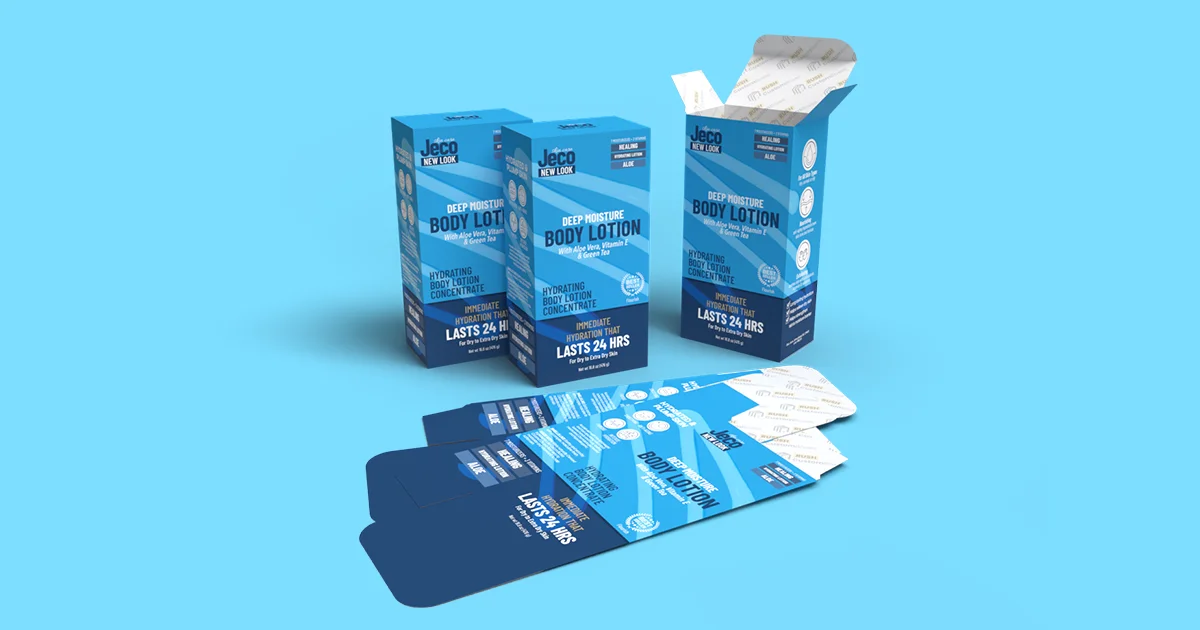 Custom Lotion Boxes - Cosmetic Packaging | RCB