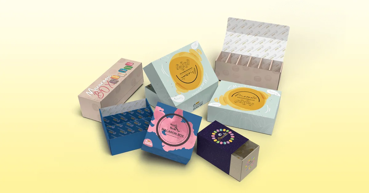 Custom Macaron Boxes | Personalized & Luxury Packaging