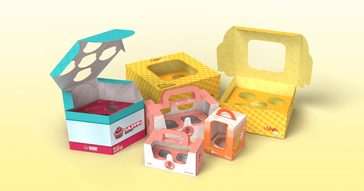 Custom Muffin Boxes | Branded Muffin Packaging