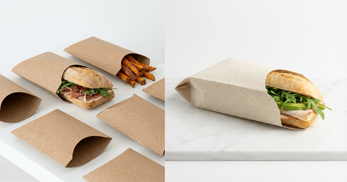 Custom Food Packaging Sleeves | Wholesale Printed Food Sleeves | RCB