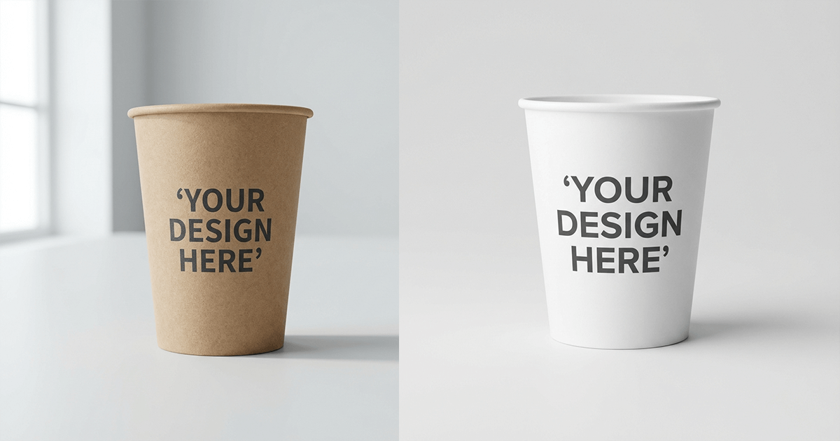 Custom Logo Paper Cups | High-Quality Branded Drinkware | RCB