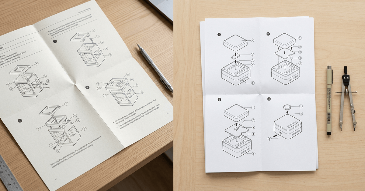 Custom Instruction Sheets | Professional Printing & Folding | RCB
