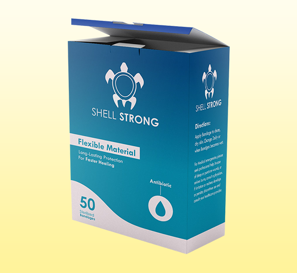 Custom Bandage Boxes - Pharmaceutical Packaging | RCB