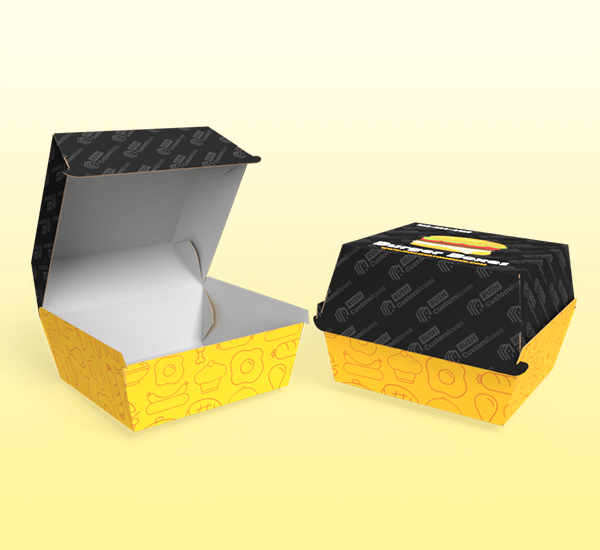 Custom Burger Boxes - Fast Food Packaging | RCB