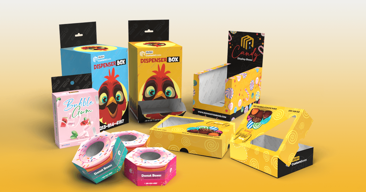 Custom Candy Boxes - Food Packaging | RCB