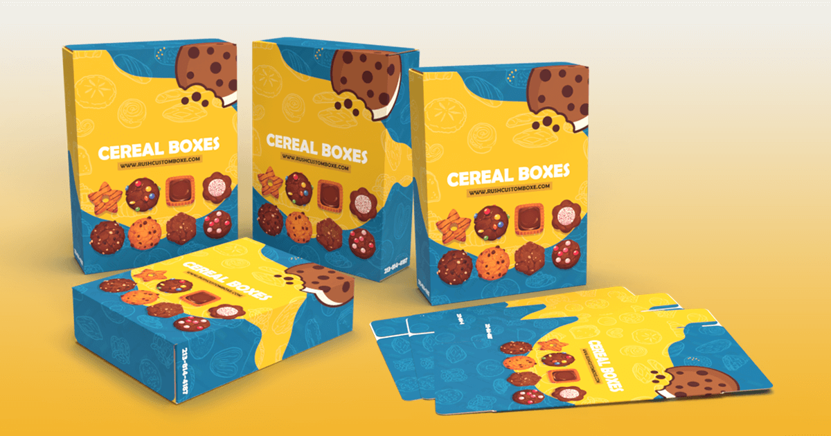 Custom Cereal Boxes - Food Packaging | RCB
