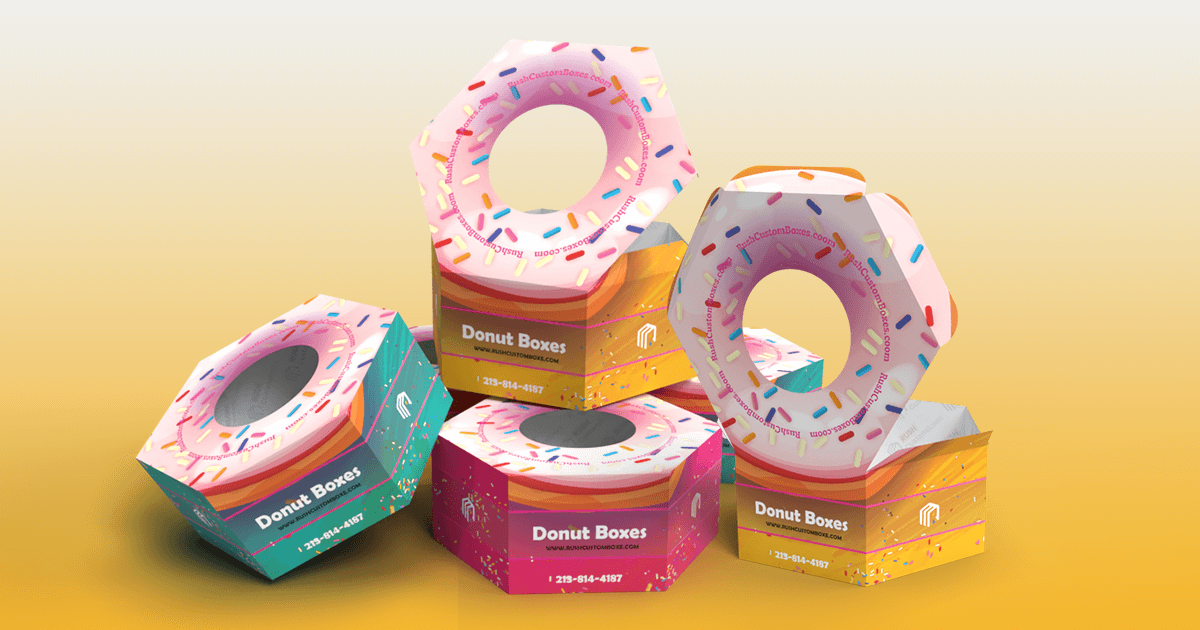 Custom Donut Boxes - Food Packaging | RCB