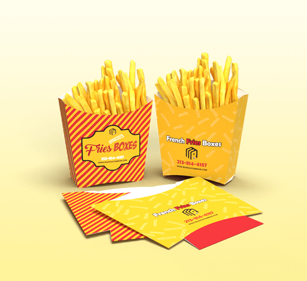 Custom French Fries Boxes, Pouches & Cone Holders | RCB