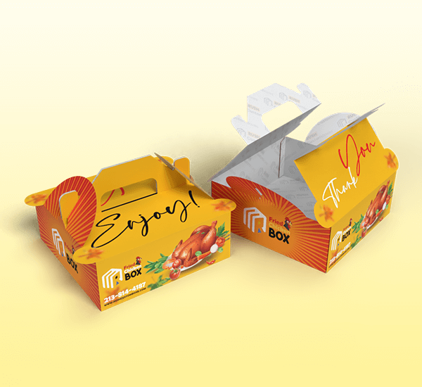 Custom Fried Chicken Boxes - Meal Packaging | RCB