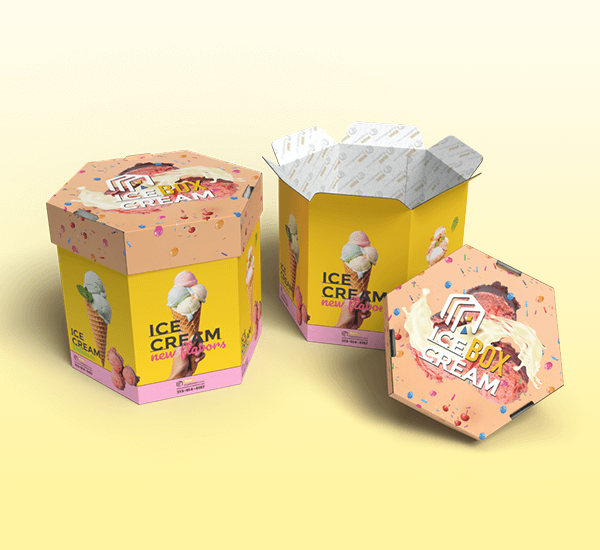 Custom Ice Cream Boxes — Bakery Packaging | RCB