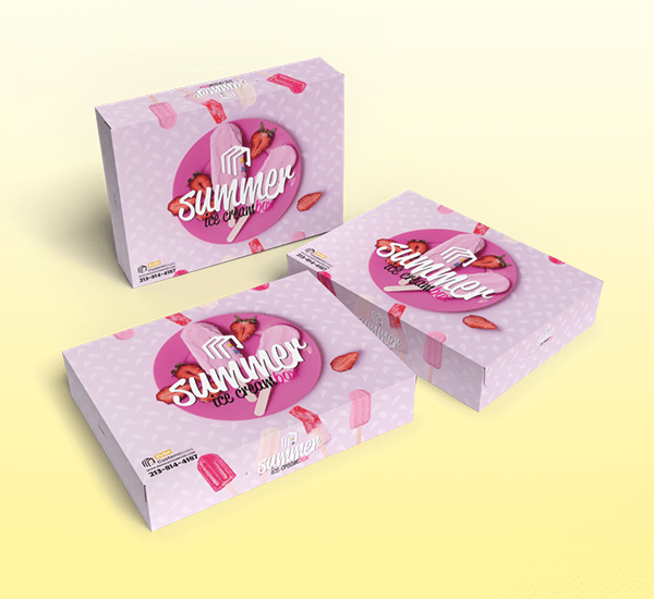 Custom Ice Cream Boxes — Bakery Packaging | RCB