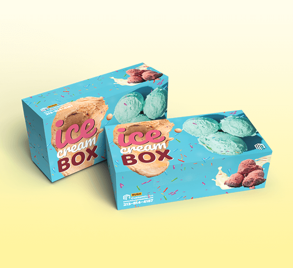 Custom Ice Cream Boxes — Bakery Packaging | RCB