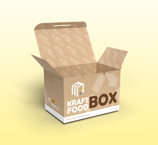 Custom Kraft Food Boxes - Recyclable Packaging | RCB