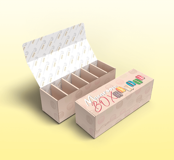 Custom Macaron Boxes — Bakery Packaging | RCB