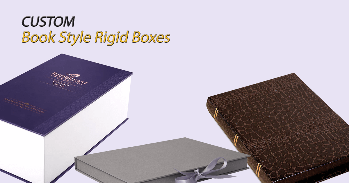 Custom Book-Style Rigid Boxes | RushCustomBoxes