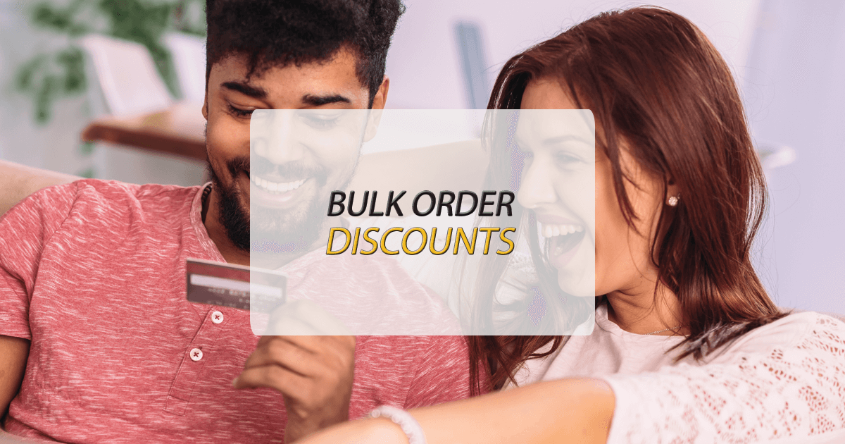 Order in Bulk and Enjoy Discounts on Your Purchases
