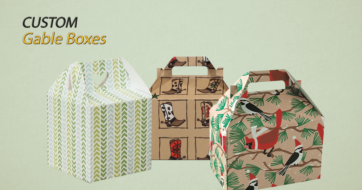 Custom Gable Boxes — RushCustomBoxes
