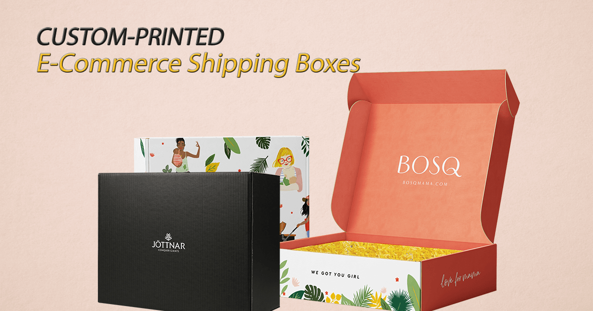 Custom E-Commerce Shipping Boxes — RushCustomBoxes