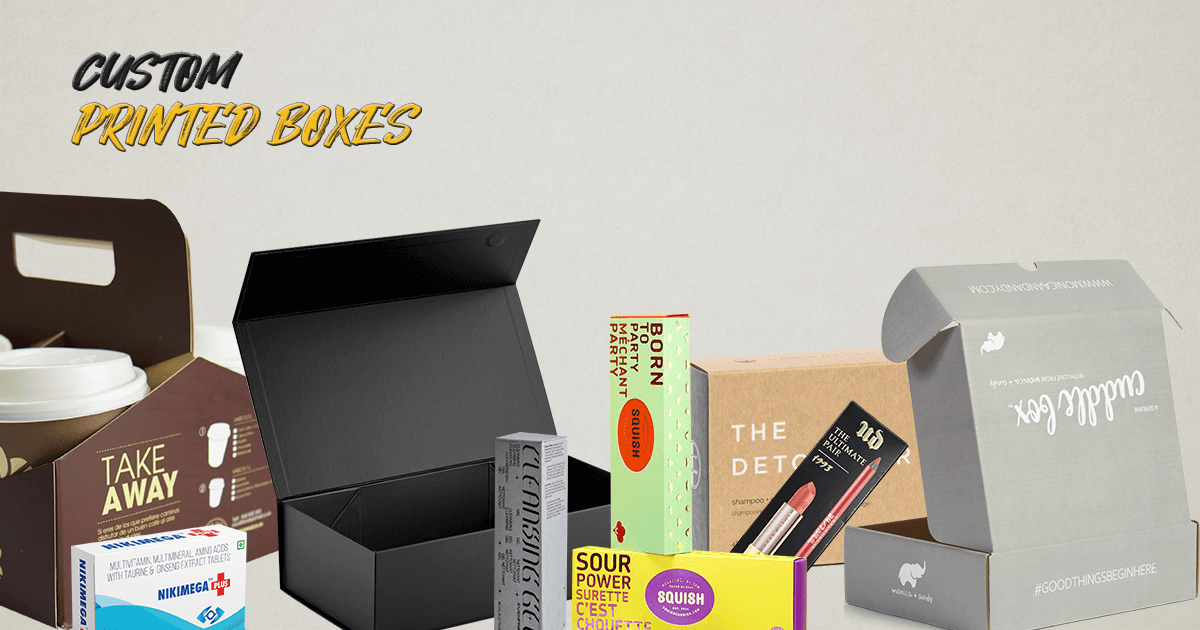 Custom Printed Boxes | RushCustomBoxes