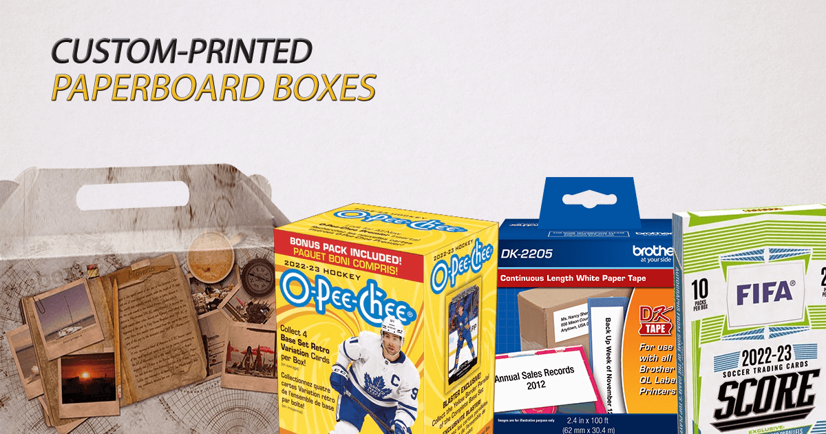 Custom Paperboard Boxes — Paperboard Packaging Solutions