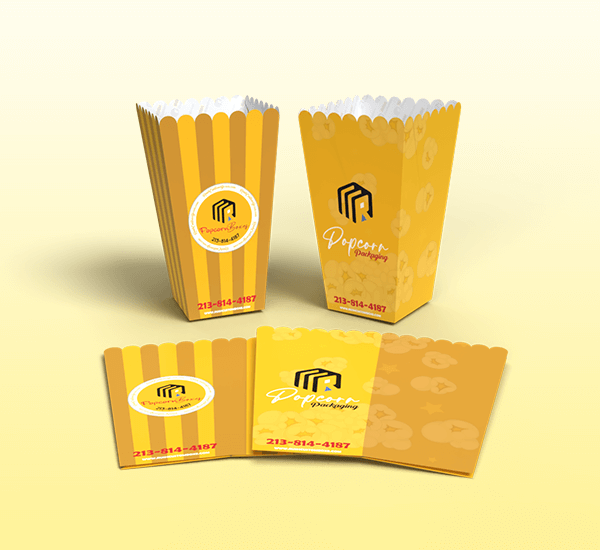 Custom Popcorn Boxes - Food Packaging | RCB