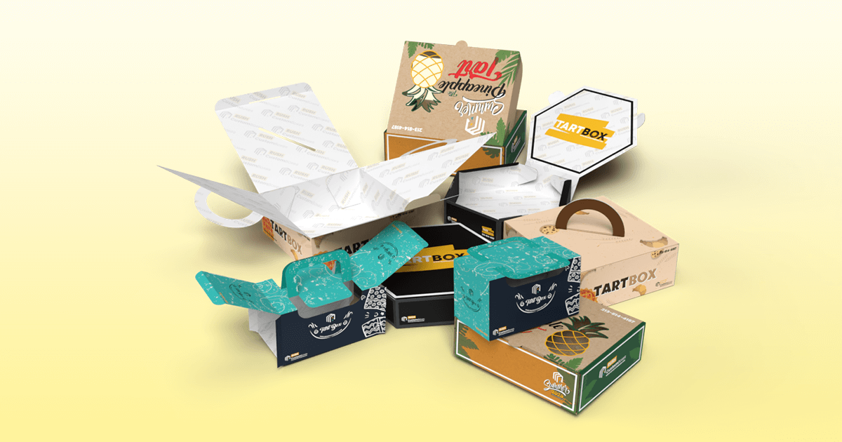 Custom Tart Boxes — Bakery Packaging | RCB