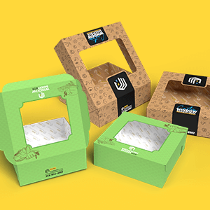 Custom Gable Bakery Boxes — Bakery Packaging | RCB